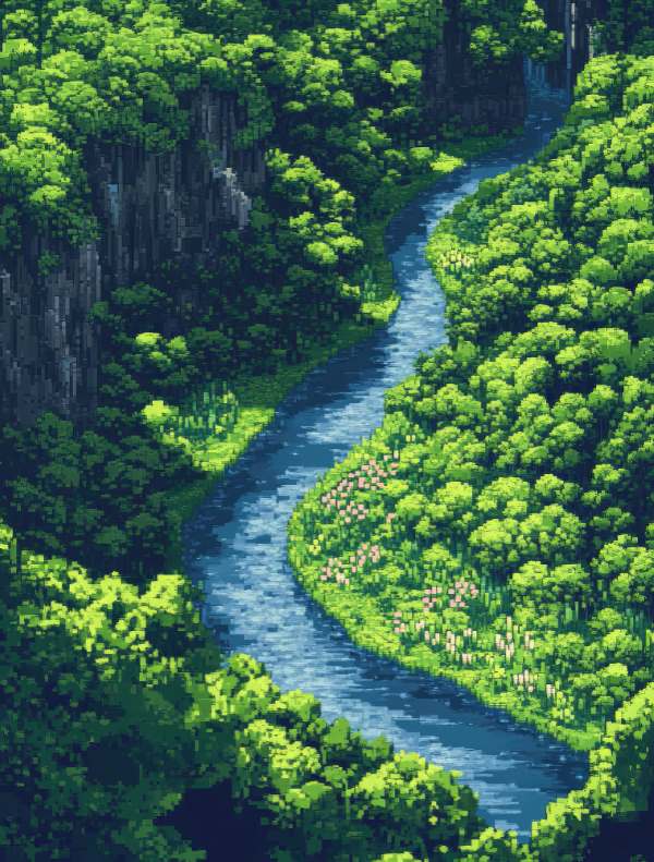The River of Life: A Poetic Reflection on Our Journey